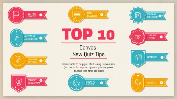 Canvas New Quiz Tips