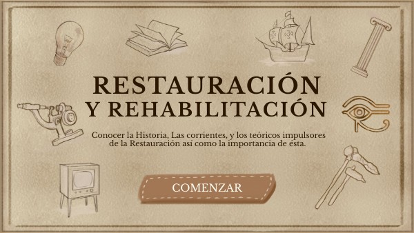 restauración conceptos basicos