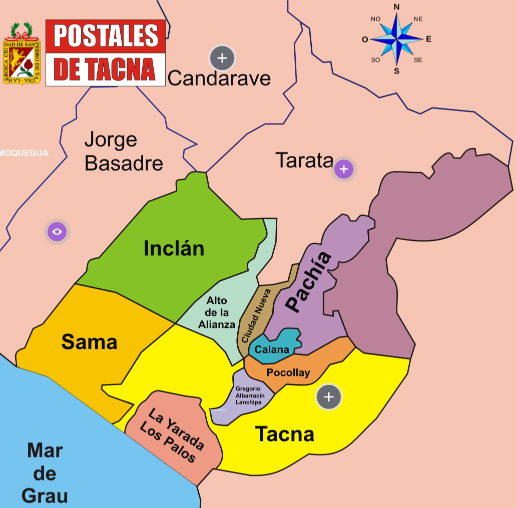 Provincias de la región Tacna