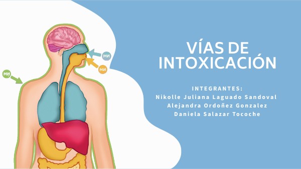 VÍAS DE INTOXICACIÓN