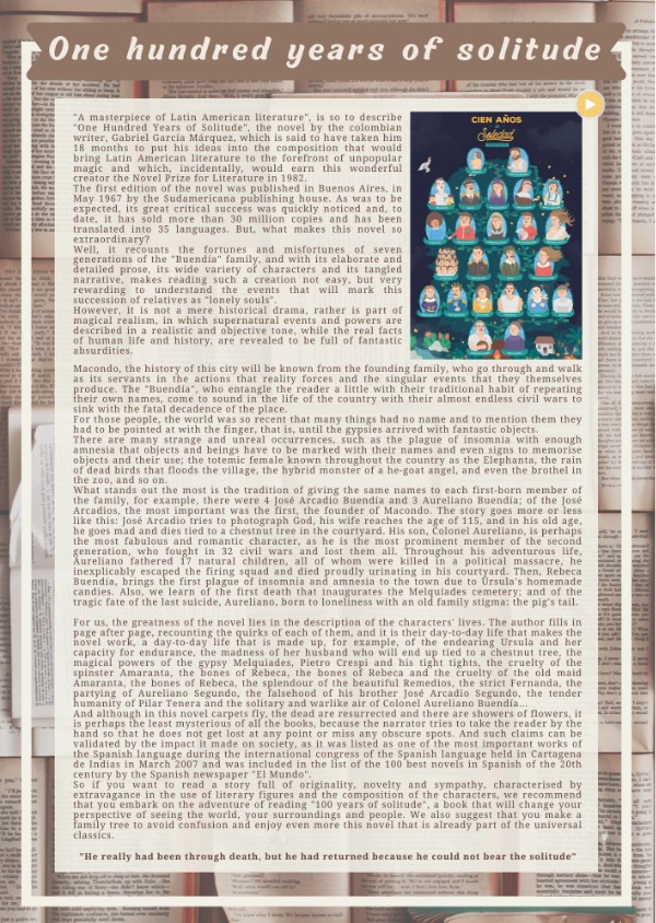 100 years of solitude