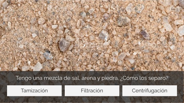 Métodos de separación