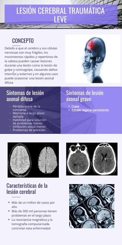 LESION CEREBRAL TRAUMATICA LEVE