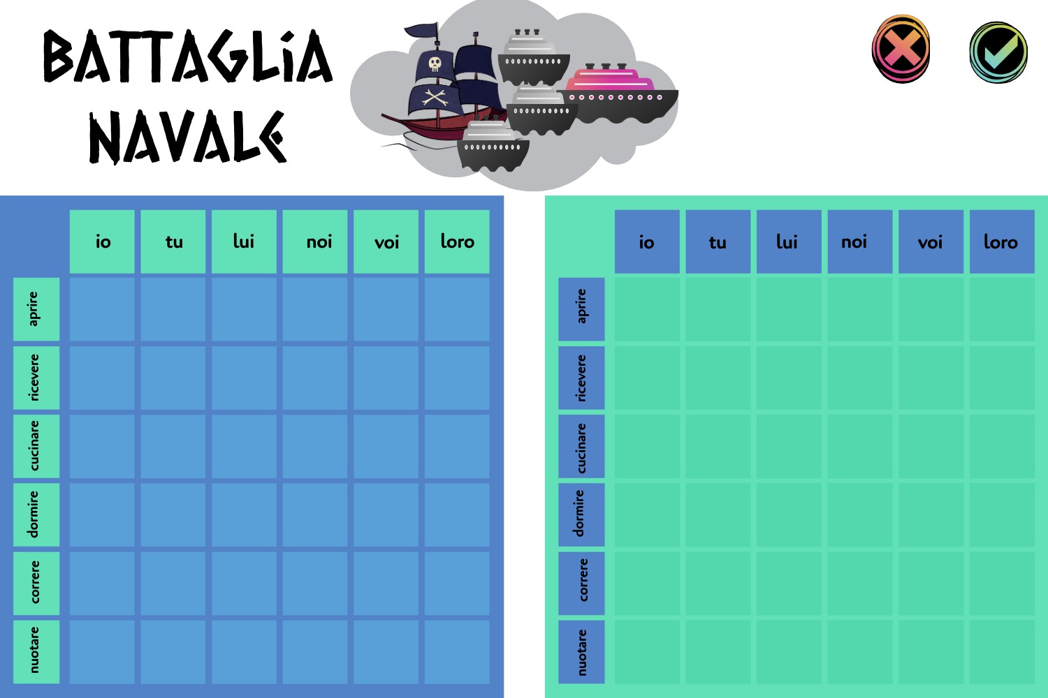 Battleship Italian Regular Verbs battleship-italian-regular-verbs