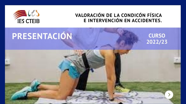 VALORACIÓN DE LA CONDICIÓN FÍSICA