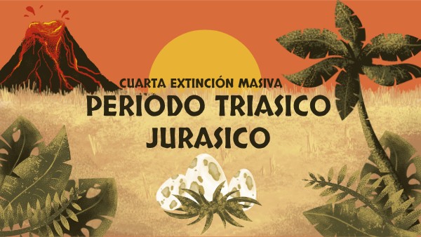 Cuarta Extinción masiva periodo triásico jurásico