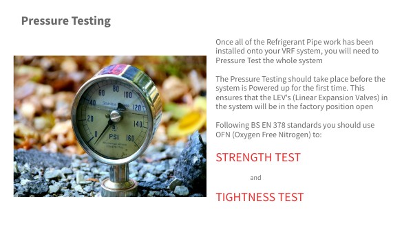 Pressure Testing
