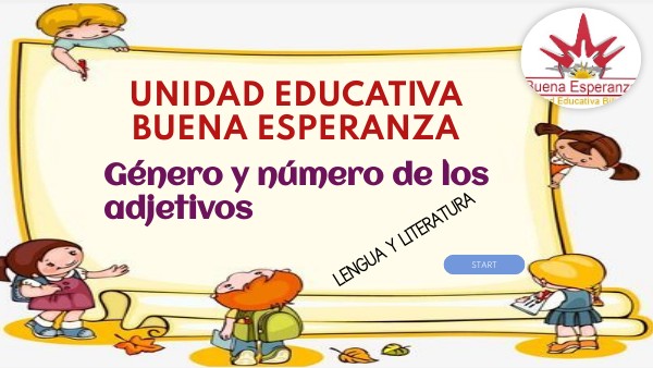 @ GENERO Y NUMERO DEL ADJETIVO