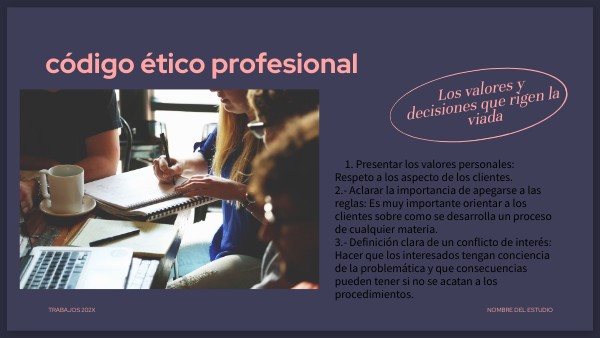 Ética profesional
