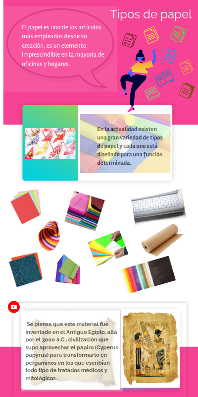 Tipos de papel