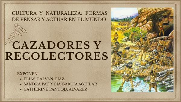Cazadores y recolectores una aproximación teórica