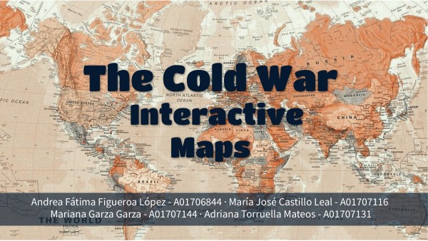 Interactive Maps Cold War