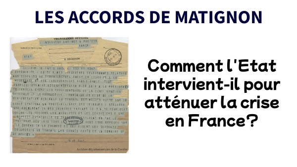accords de matignons