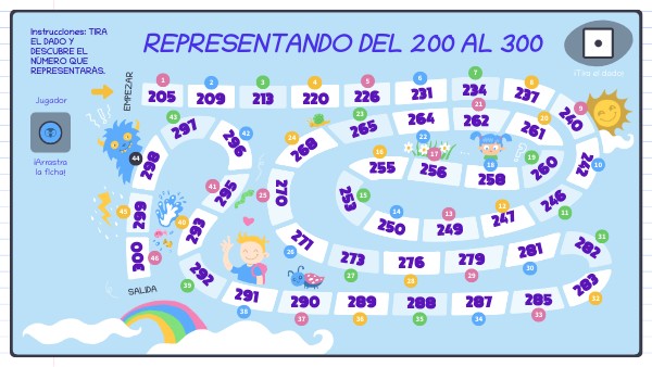 Representando 200 a 300