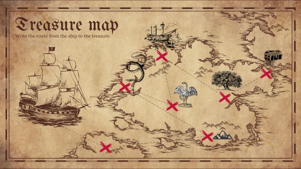 PIRATE TREASURE MAP