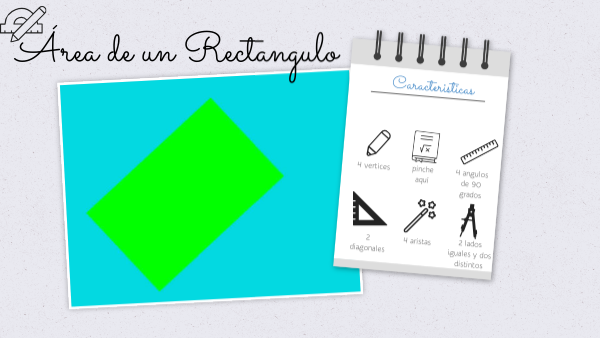 Características de un rectángulo.