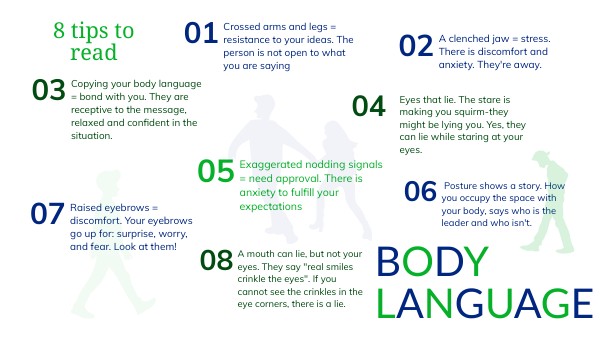 8 tips to read body language