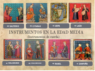 Instrumentos de la Edad Media