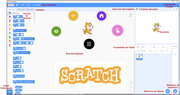 Imagen interactiva Scrath