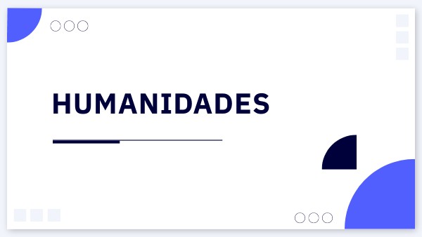 HUMANIDADES