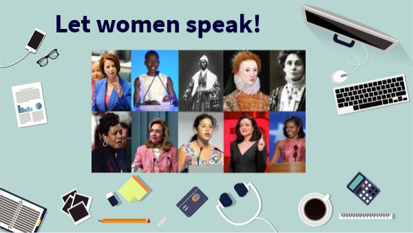 Women's speeches