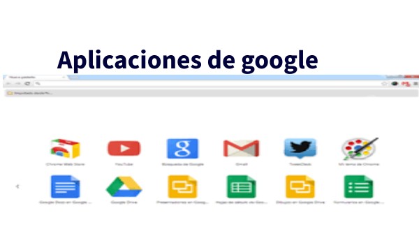 Aplicaciones de google