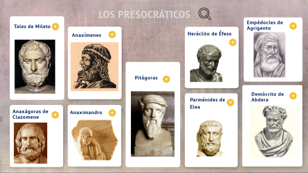 LOS PRESOCRÁTICOS