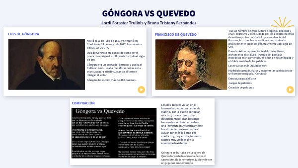 GÓNGORA VS QUEVEDO