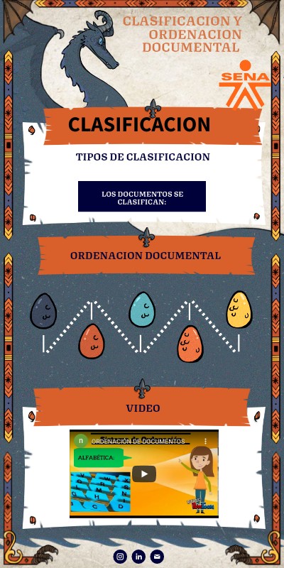 clasificación y ordenación documental