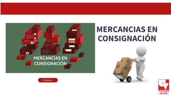 PRESENTACION MERCANCIAS EN CONSIGNACION