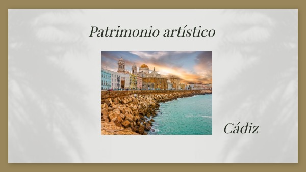 Patrimonio artístico