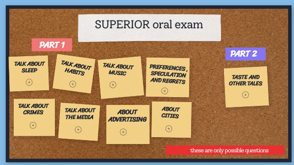 Superior Oral Exam