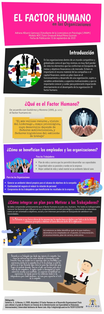 El Factor Humano en las Organizaciones