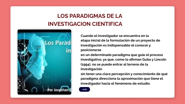 LOS PARADIGMAS DE LA INVESTIGACION