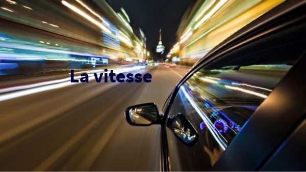 La vitesse