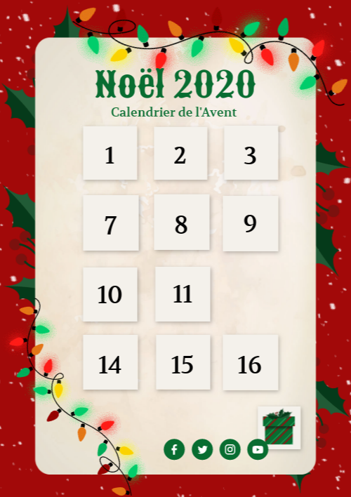 Calendrier interactif