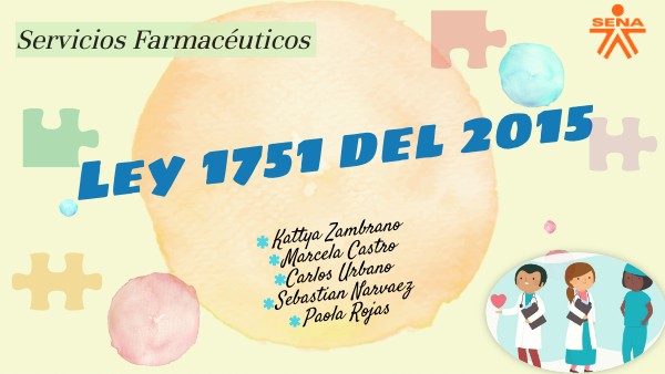 Ley 1751 del 2015 📝