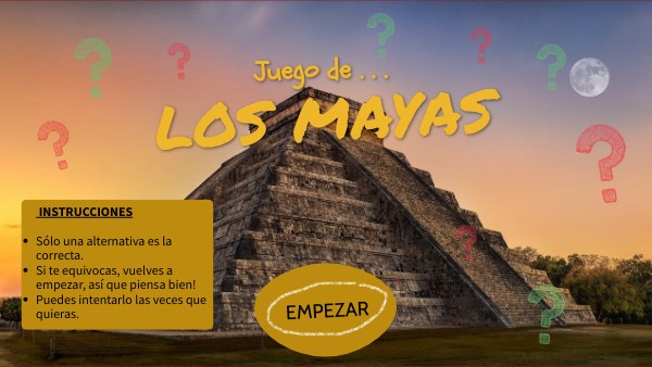Juego Mayas