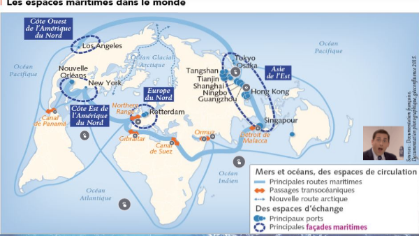 Mers et océans, des espaces de circulation