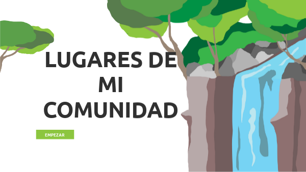 Lugares de mi comunidad
