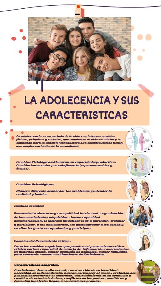 Características de la adolescencia