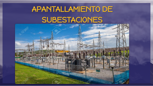 Apantallamiento de una Subestacion