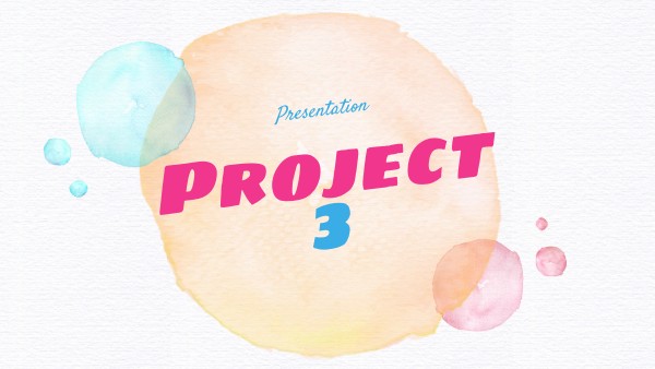 Project 3