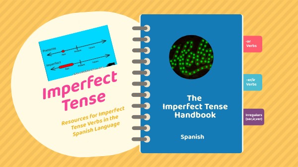 Spanish Past Imperfect Tense Notebook