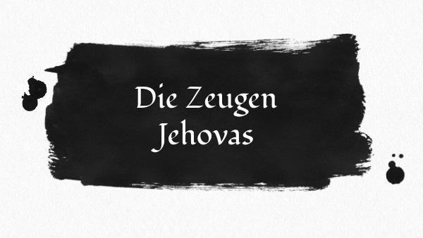 Zeugen Jehovas