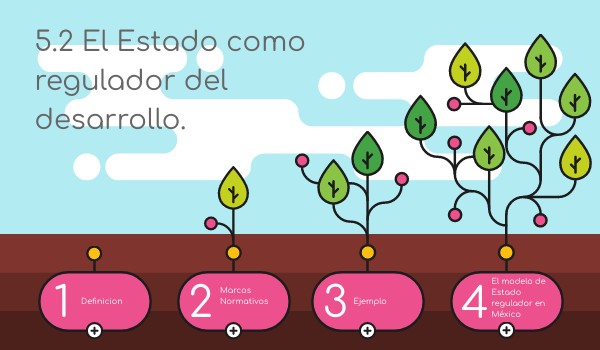 5.2 El Estado como regulador del desarrollo