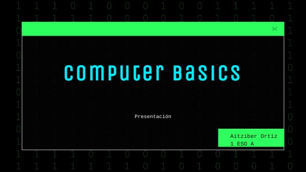 COMPUTER BASICS