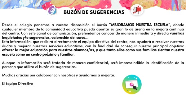 BUZÓN DE SUGERENCIAS