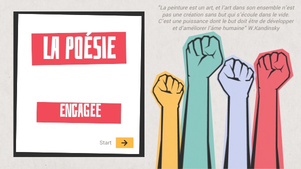 La poésie engagée