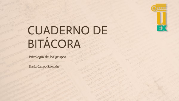 Cuaderno de bitácora